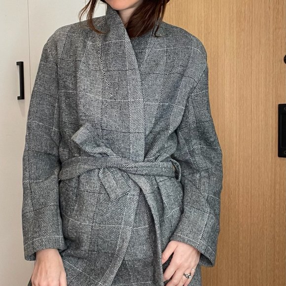 IRO | Jackets & Coats | Iro Oversized Grey Jacket | Poshmark